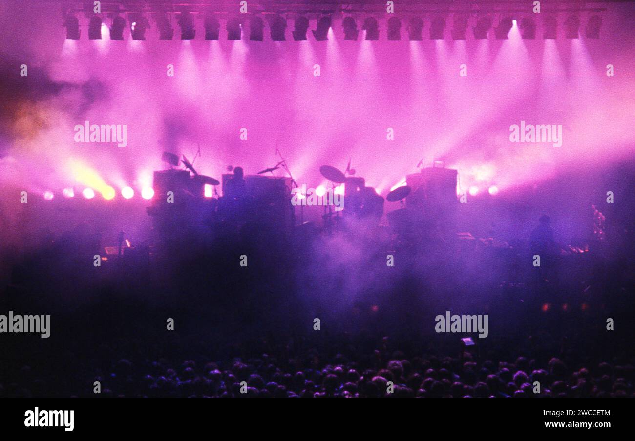 Genesis Abacab Tour concert in Munich Germany 1982 Stock Photo - Alamy
