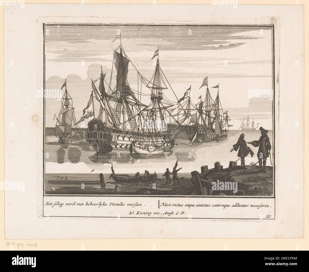 Ship is provided with Victualies, Pieter van den Berge, Wilhelmus ...
