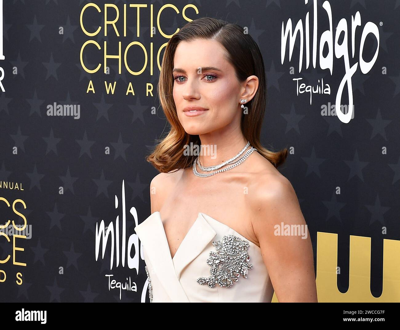 Santa Monica, USA. 15th Jan, 2024. Allison Howell Williams attends the ...