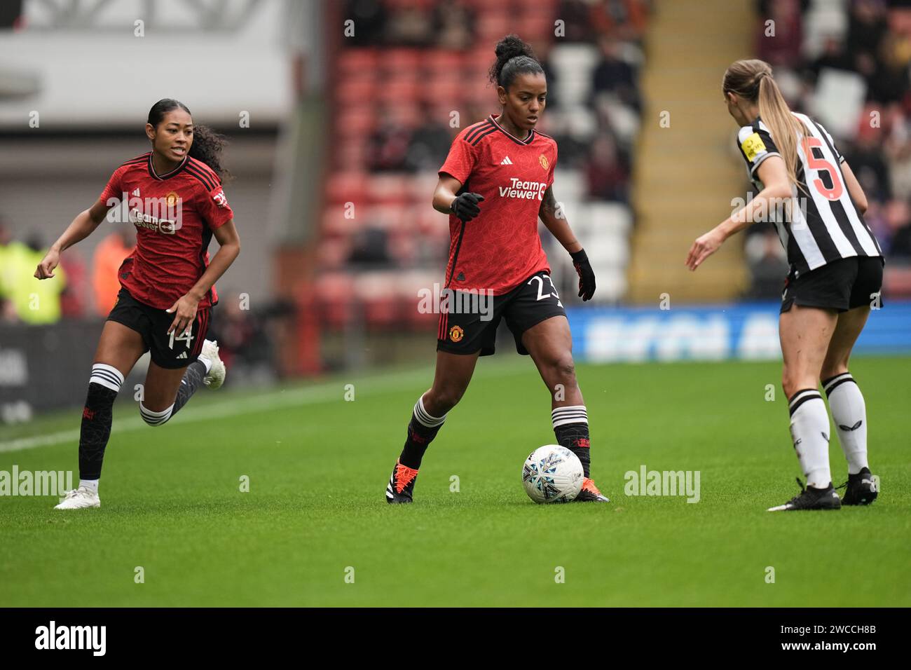 Manchester United Women v Newcastle Women- Women’s FA Cup Fourth Round ...