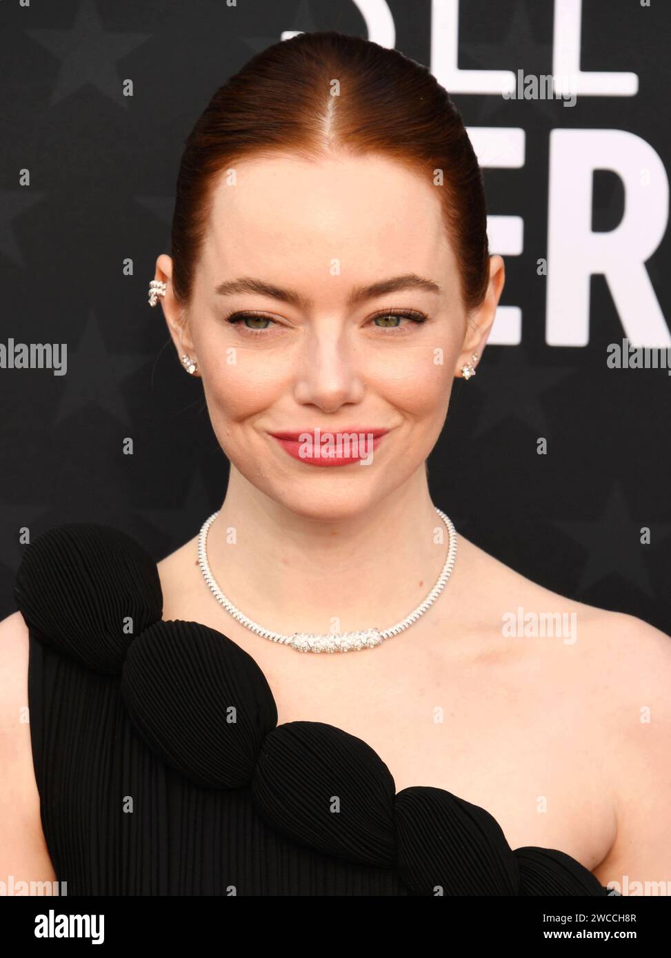 SANTA MONICA, CALIFORNIA - JANUARY 14: Emma Stone attends the 29th ...