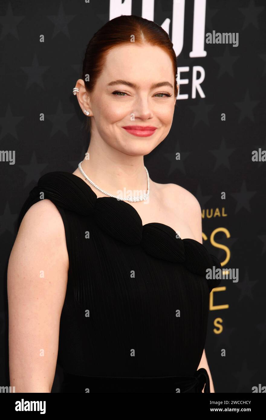 SANTA MONICA, CALIFORNIA - JANUARY 14: Emma Stone attends the 29th ...