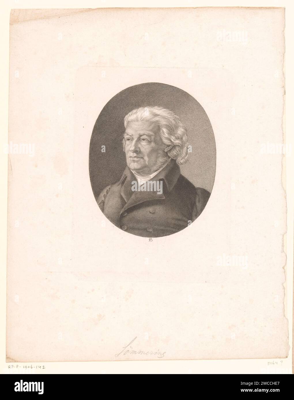 The port Van Samuel Thomas von Sömsring, Karl Barth, 1844 print Germany ...