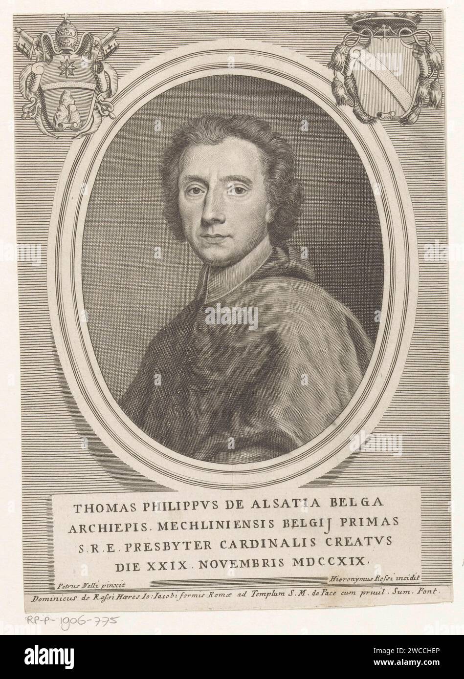 Portret Van Kardinaal Thomas Philip Wallrad the Hang-Lizard The Asac ...