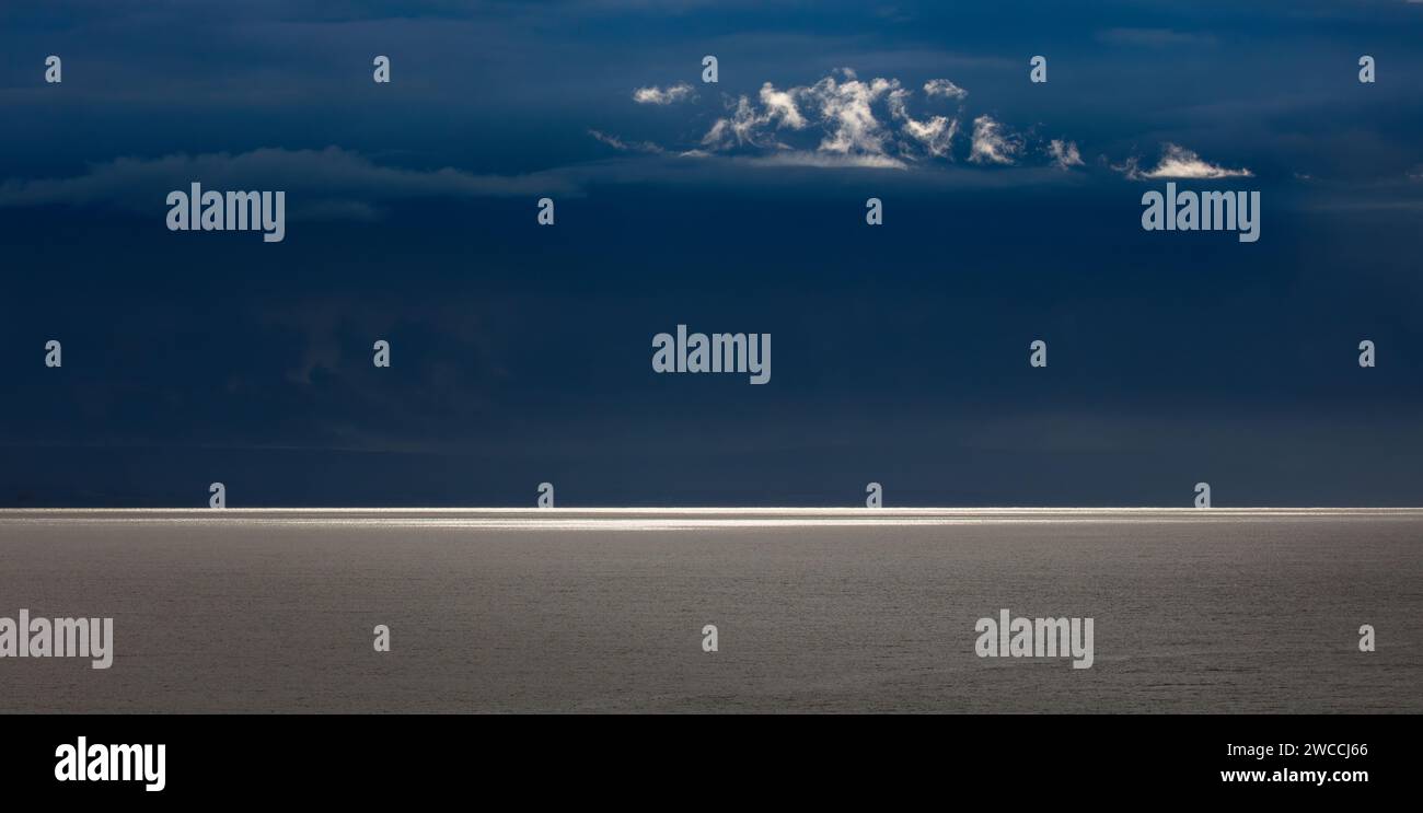 Storm clouds over an estuary hi-res stock photography and images - Alamy