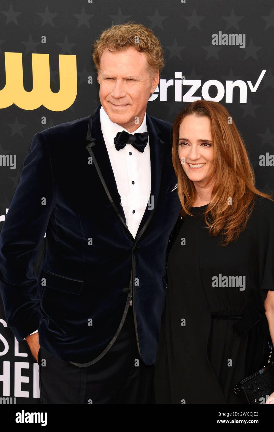 SANTA MONICA, CALIFORNIA - JANUARY 14: (L-R) Will Ferrell and Jessica ...