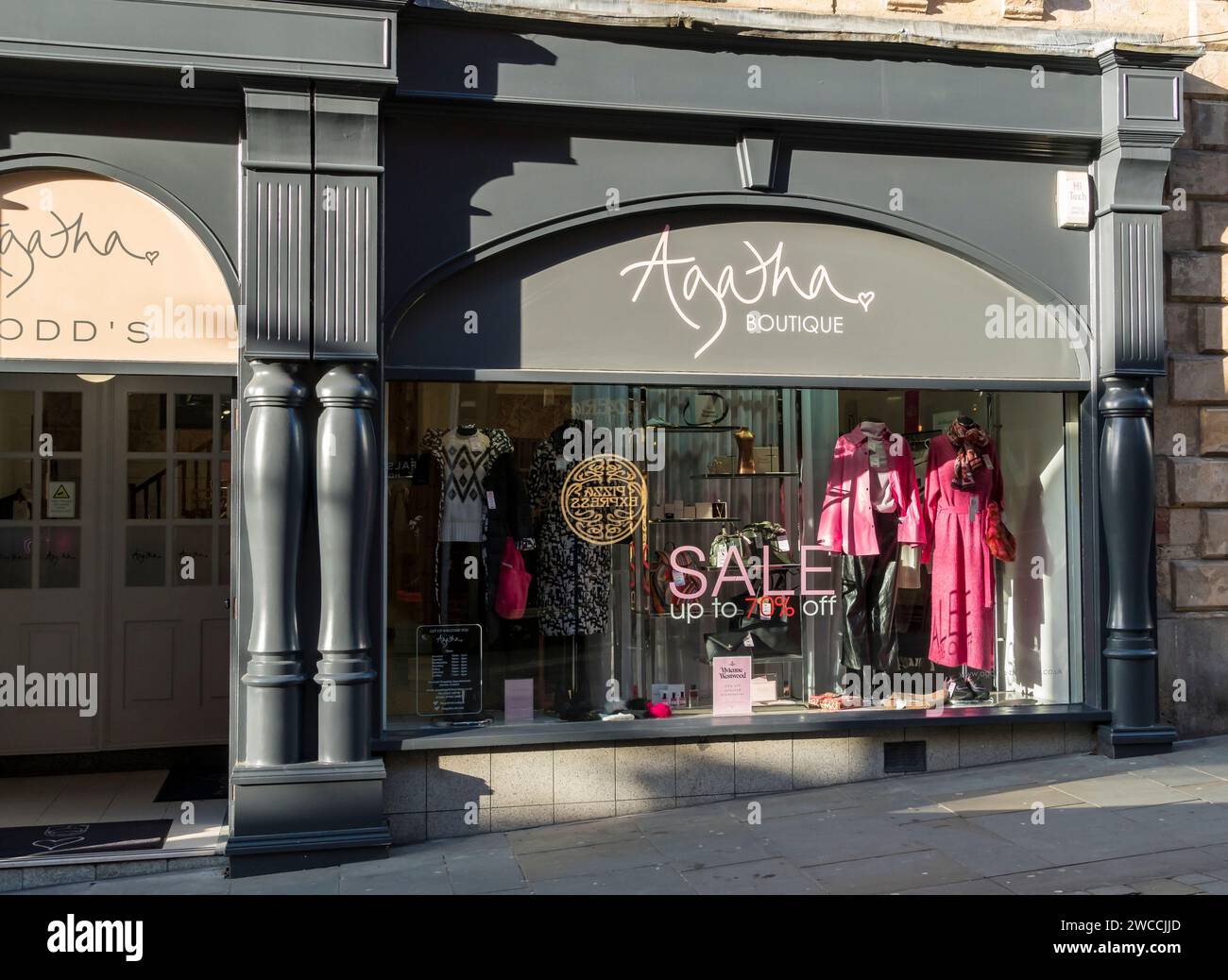 January sale at Agatha Boutique, High Street, Lincoln City ...