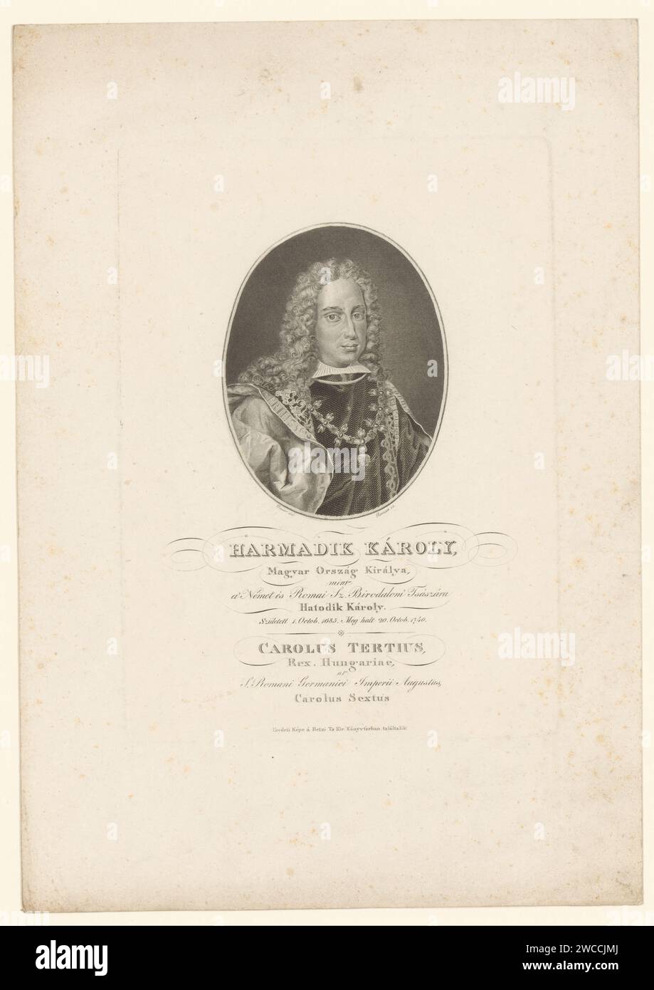 Portrait of Charles VI, Emperor of the Holy Roman Empire, Roman, After ...