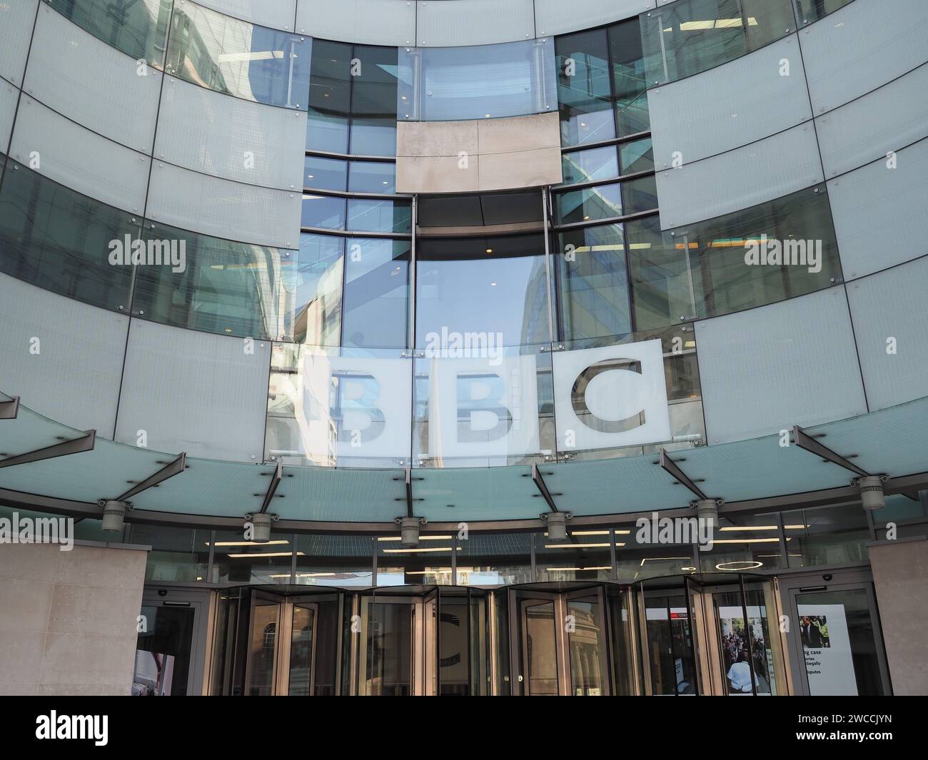 LONDON, UK - JUNE 07, 2023: BBC Broadcasting House Headquarters Of The ...