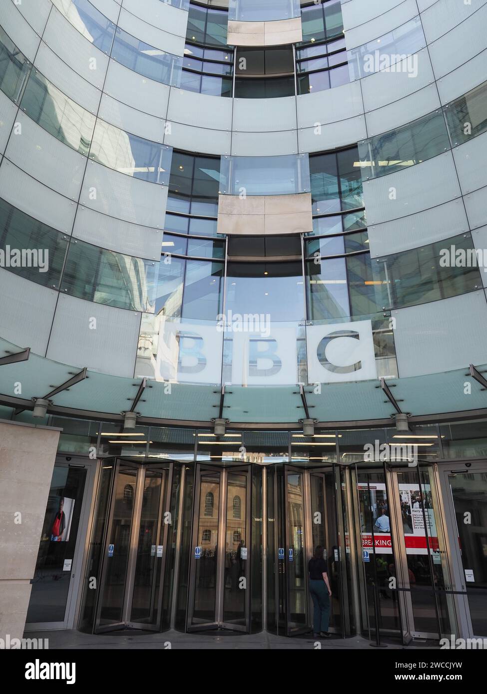 LONDON, UK - JUNE 07, 2023: BBC Broadcasting House Headquarters Of The ...