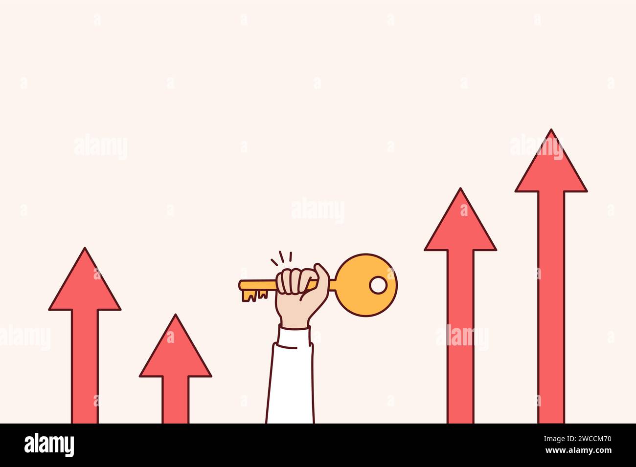 Housing prices chart arrow Stock Vector Images - Alamy