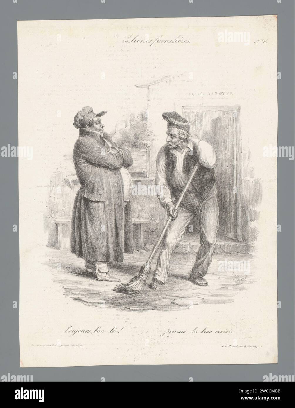 Armed street sweeper hi-res stock photography and images - Alamy