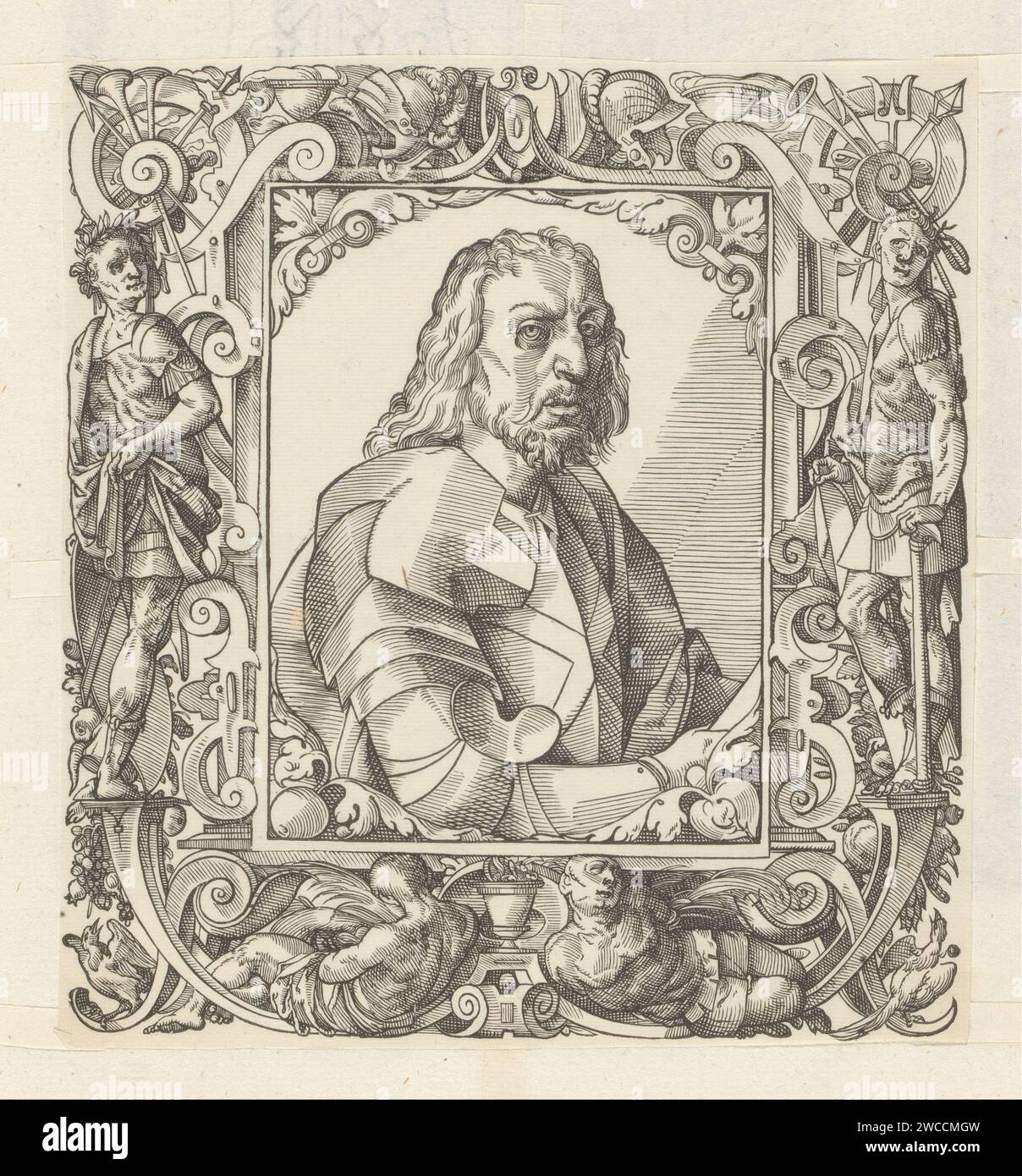 Portrait van Prospero Colonna, Anonymous, After Tobias Stimmer, 1549 ...
