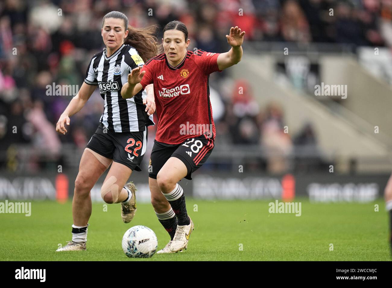 Manchester United Women v Newcastle Women- Women’s FA Cup Fourth Round ...