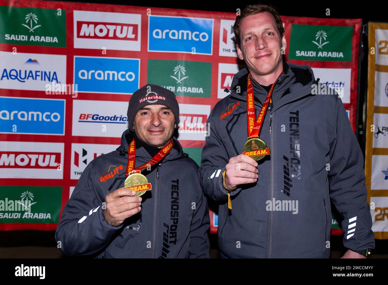 Hail, Arabie Saoudite. 15th Jan, 2024. during the Stage 8 of the Dakar ...
