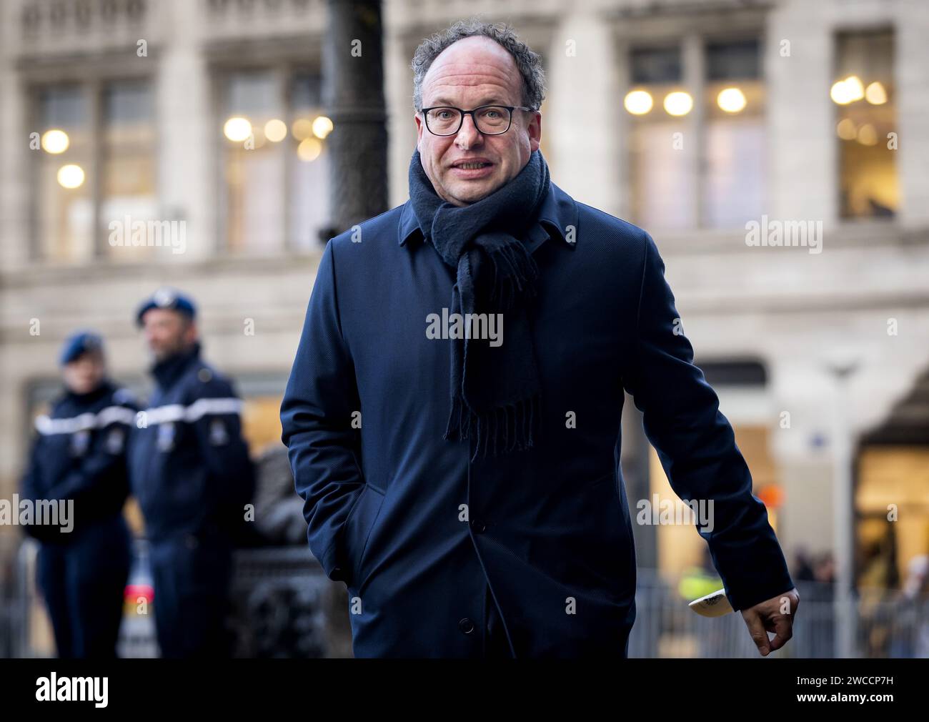 AMSTERDAM - 15/01/2024, AMSTERDAM - Wouter Koolmees, NS director ...
