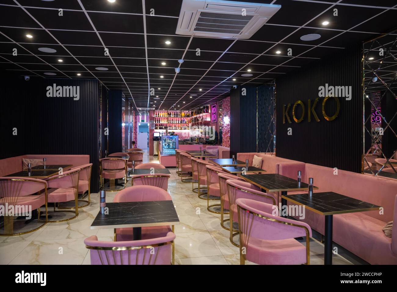 KOKO Brasserie in Bishop's Stortford, UK Stock Photo - Alamy