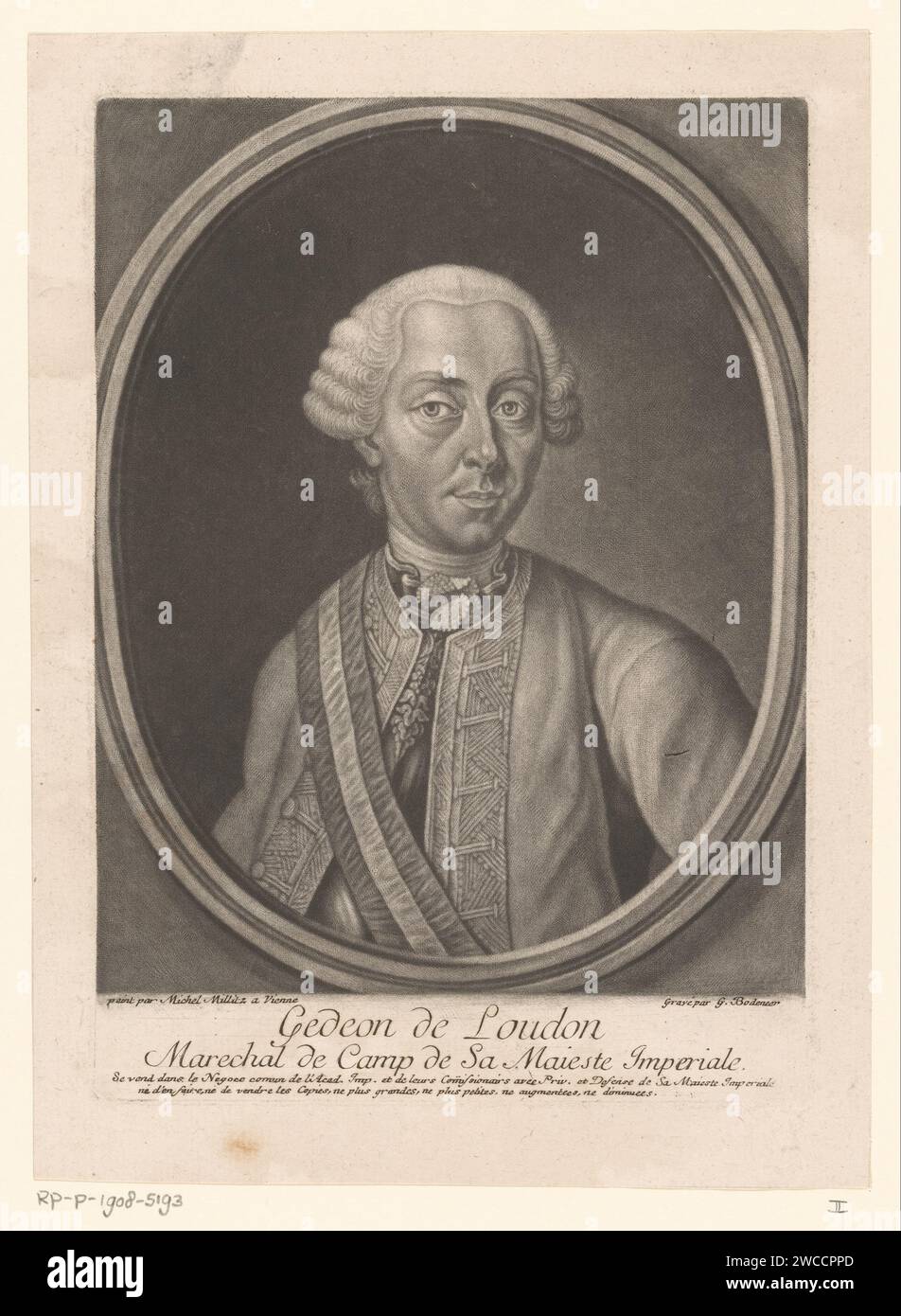 Ernst gideon von laudon hi-res stock photography and images - Alamy