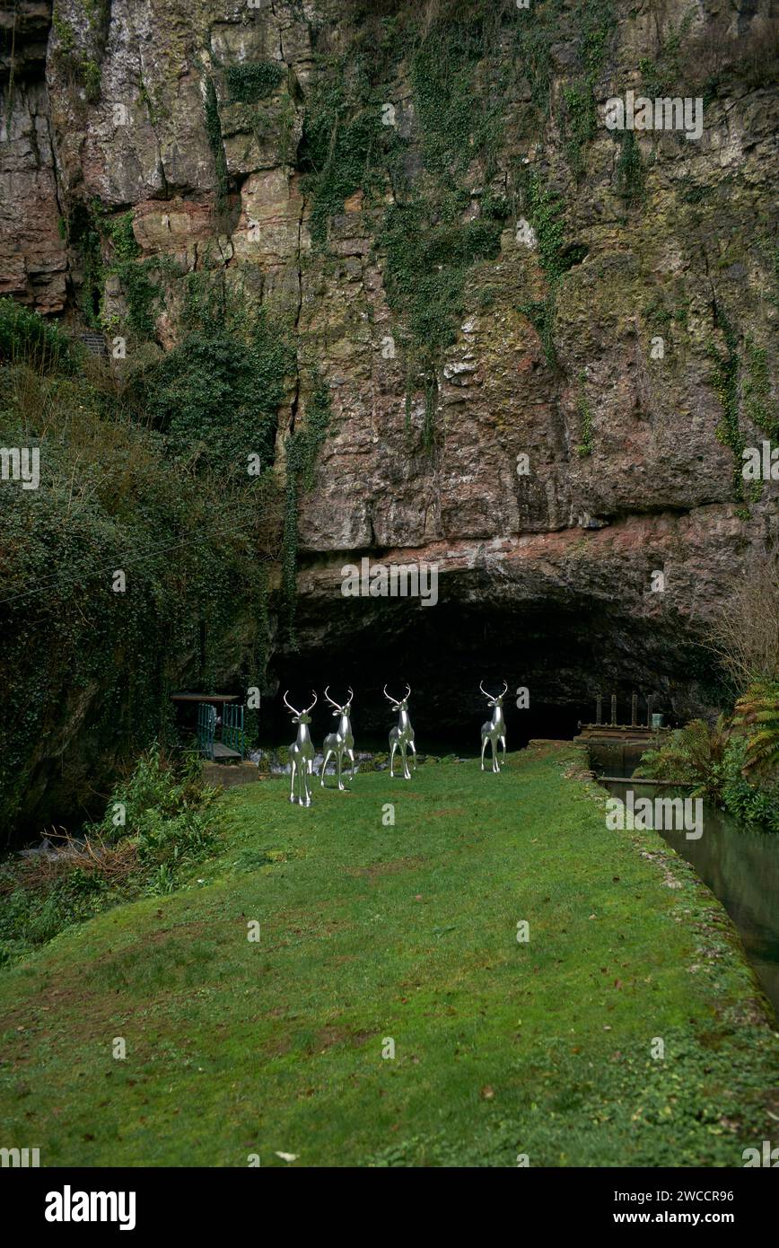 © 2023 John Angerson Wooky hole caves, Somerset, UK Stock Photo - Alamy