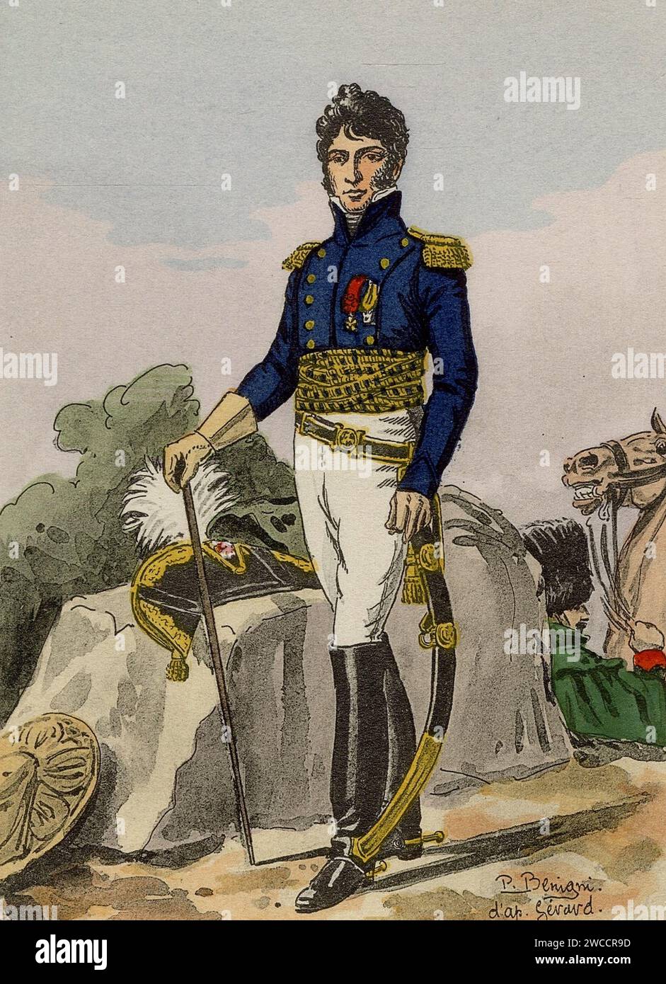 Généraux de Cavalerie - Général Auguste Colbert Stock Photo - Alamy