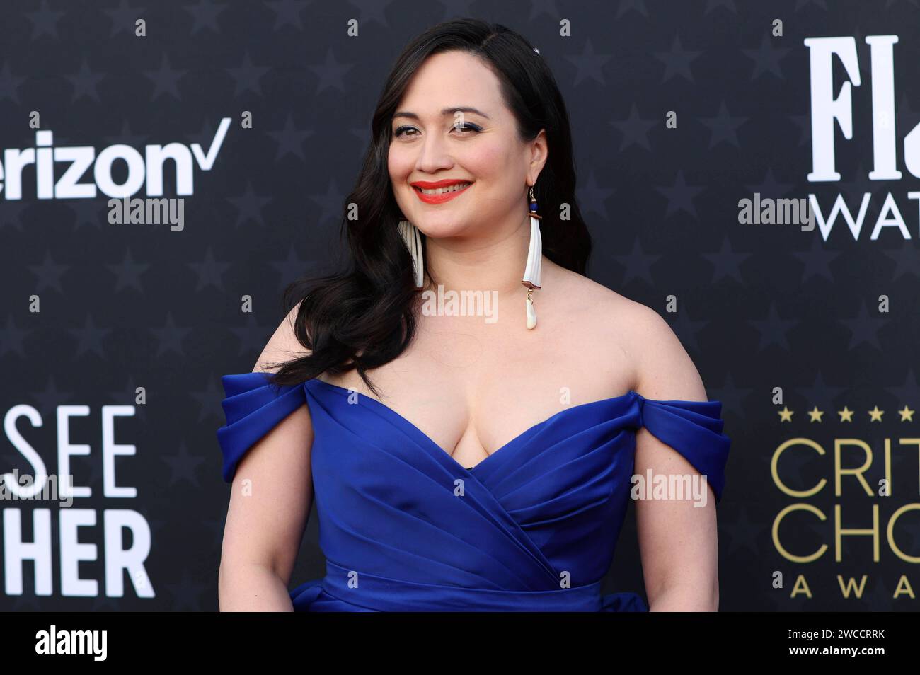 Lily Gladstone bei der Verleihung der 29. Critics Choice Awards im ...