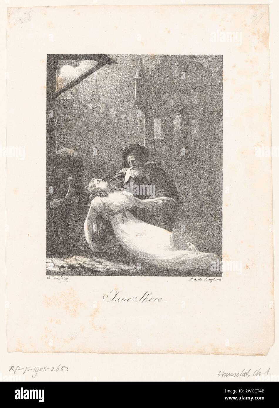 Jane Shore Sterft In De Armen Van Matthew Shore Charles Abraham