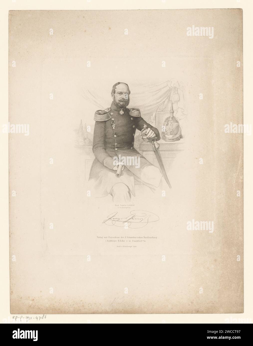 Portrait of Hendrik, Prince of Prussia, Christian Siedentopf, 1882 ...