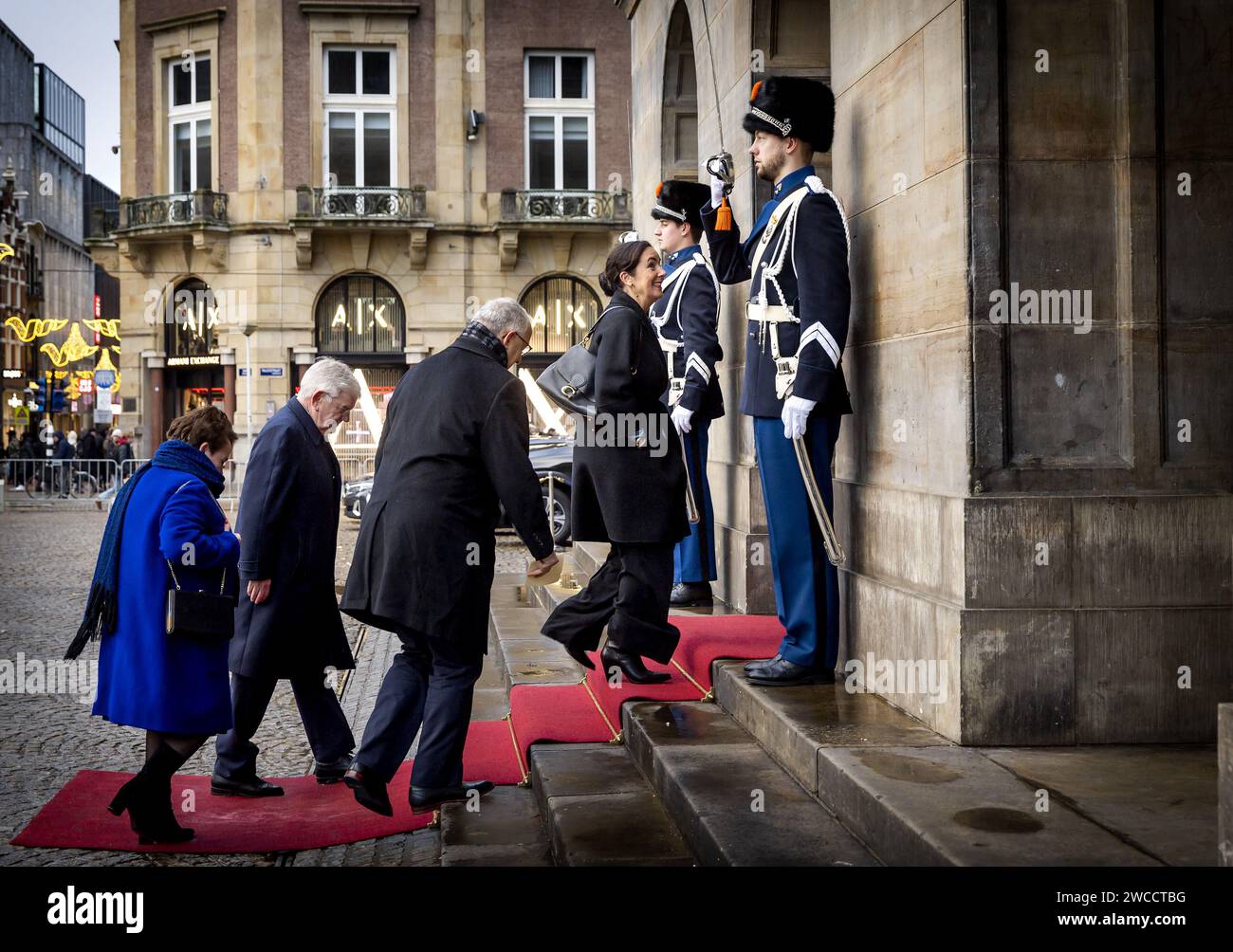 AMSTERDAM - 15/01/2024, AMSTERDAM - Mayor Sharon Dijksma of Utrecht ...