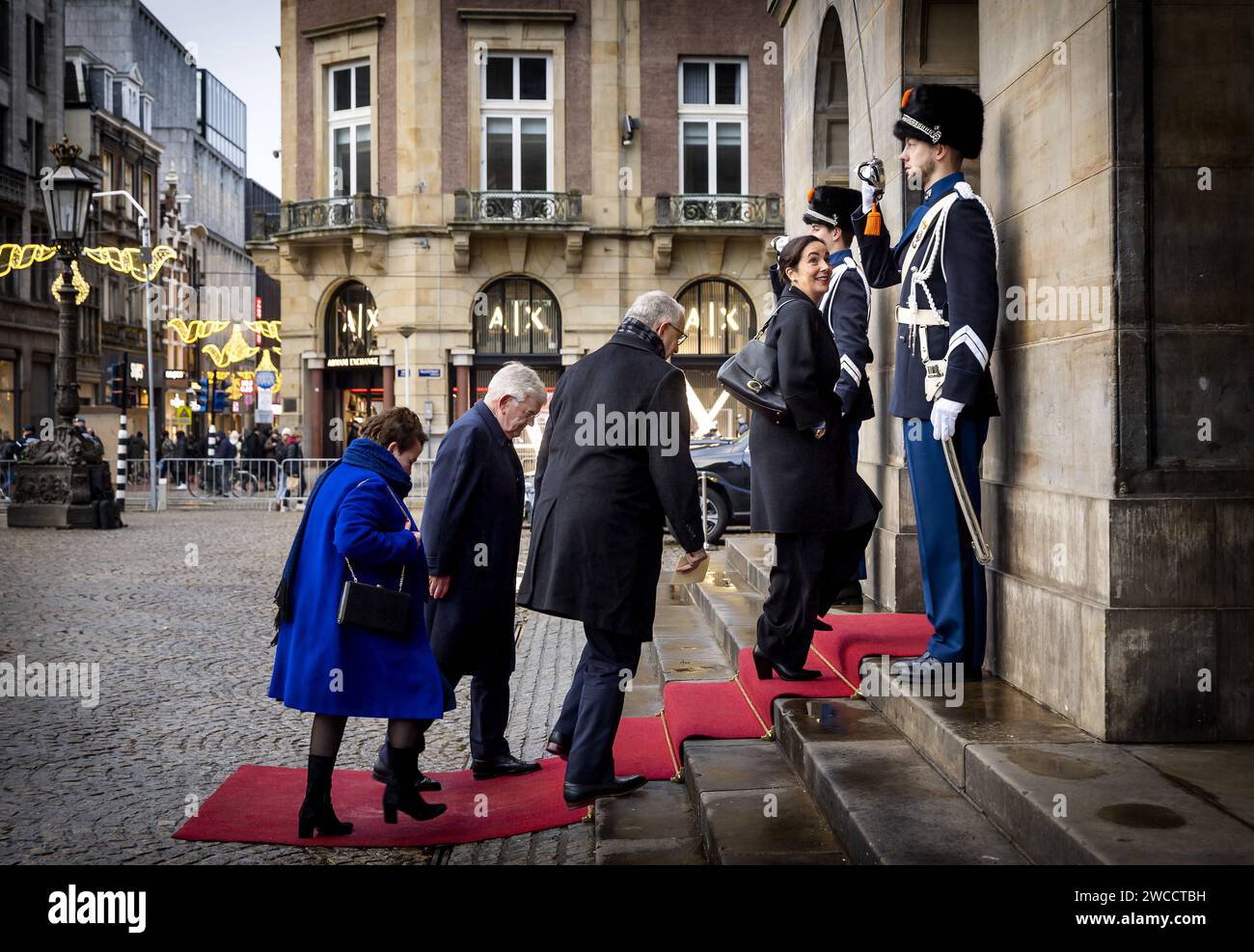 AMSTERDAM - 15/01/2024, AMSTERDAM - Mayor Sharon Dijksma of Utrecht ...