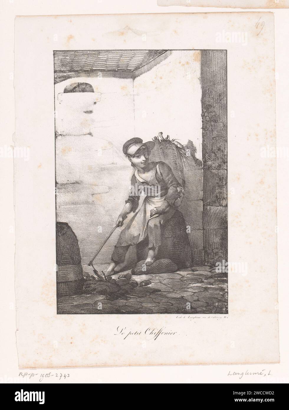 Small ranger, Anonymous, Pierre Langlumé, 1820 - 1830 print Paris paper ...