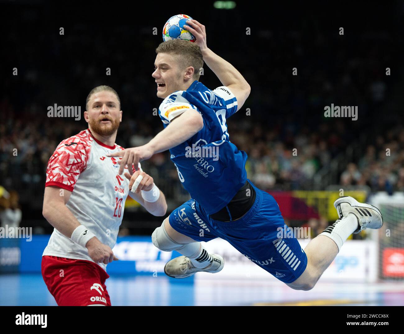 Berlin, Germany. 15th Jan, 2024. Handball: European Championship ...
