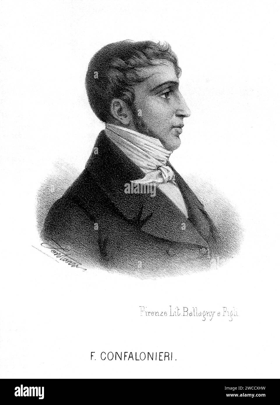 1820 c. , Milano , ITALY : The italian revolutionist and politician ...