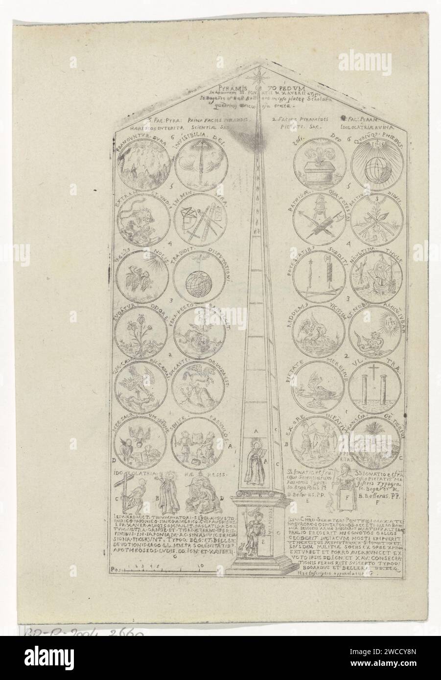 Obelisk Ter Ere Van Ignatius van Loyola in Franciscus Xaverius ...