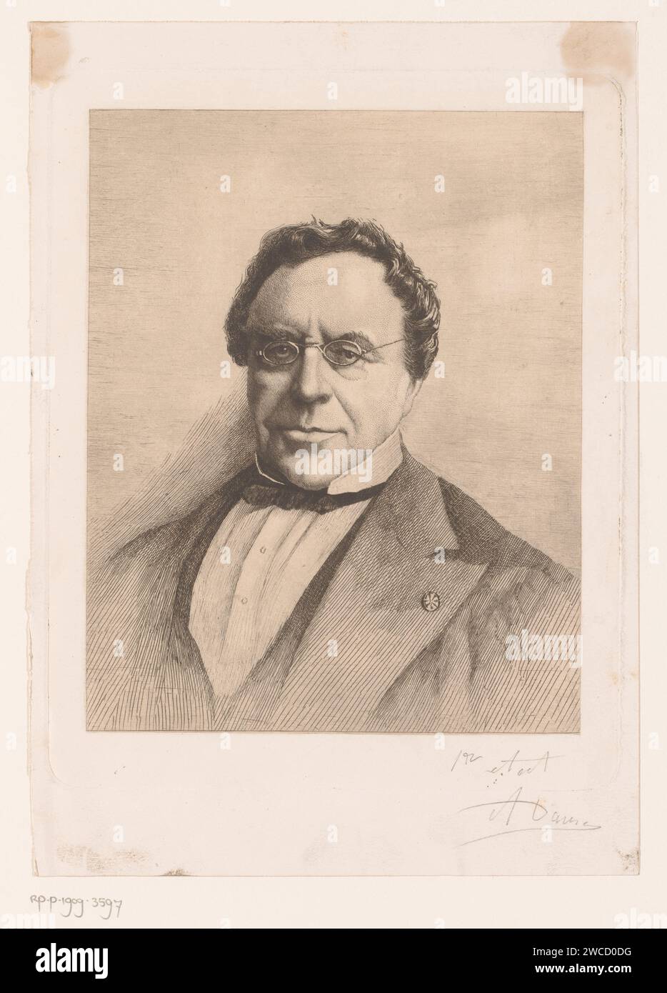 Portrait of Emile Masquelier, Ships of Mons, Auguste Danse, 1889 print ...