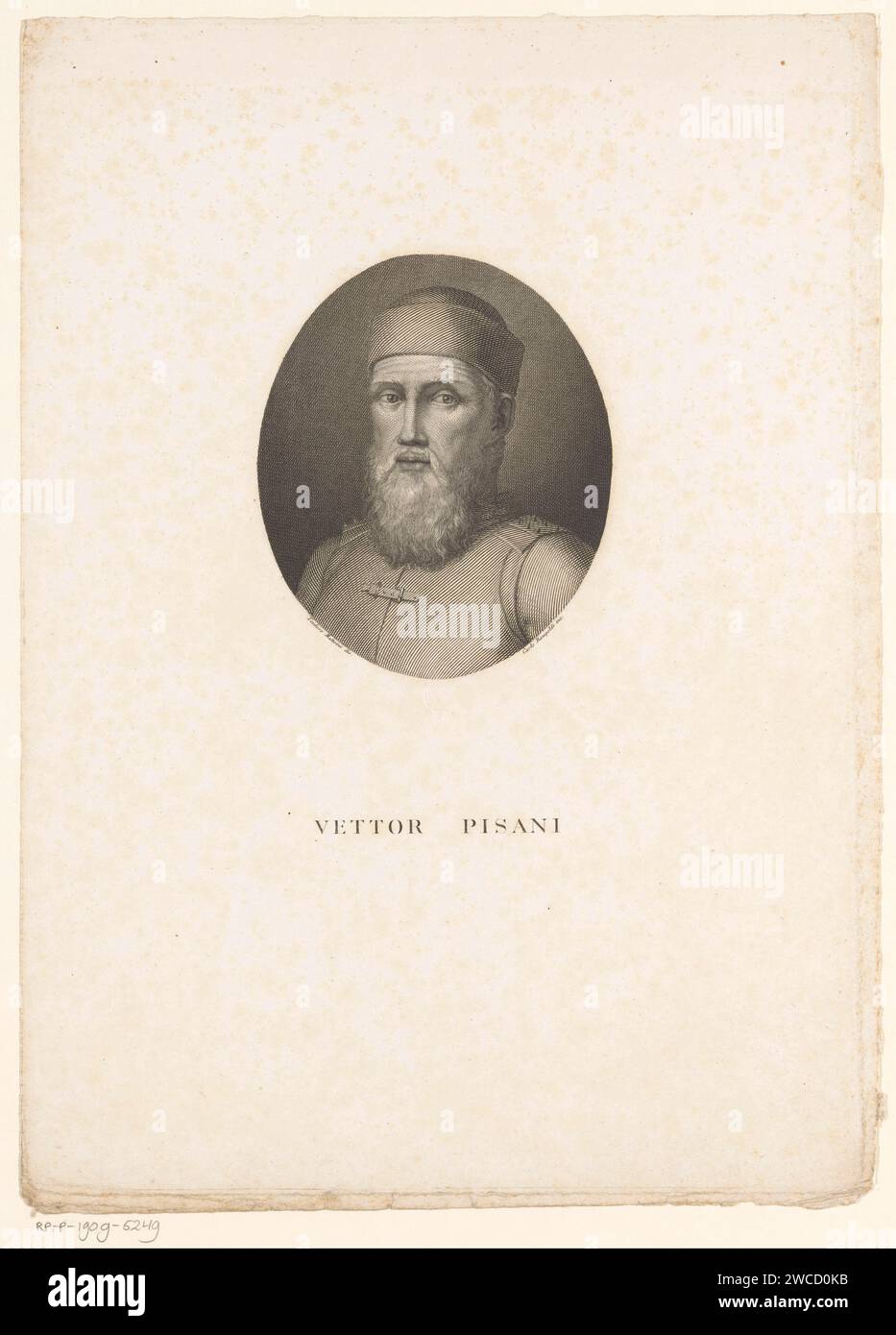 Portret Van Admiraal Vetter Pisani, Carlo Rampoldi, After Teodoro ...
