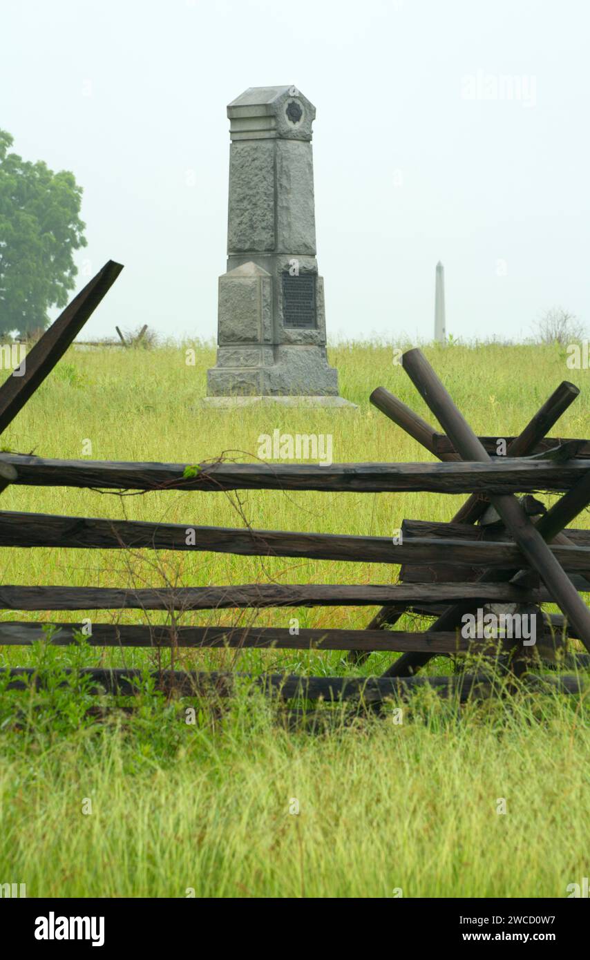 Gettysburg battlefield monument hi-res stock photography and images - Alamy