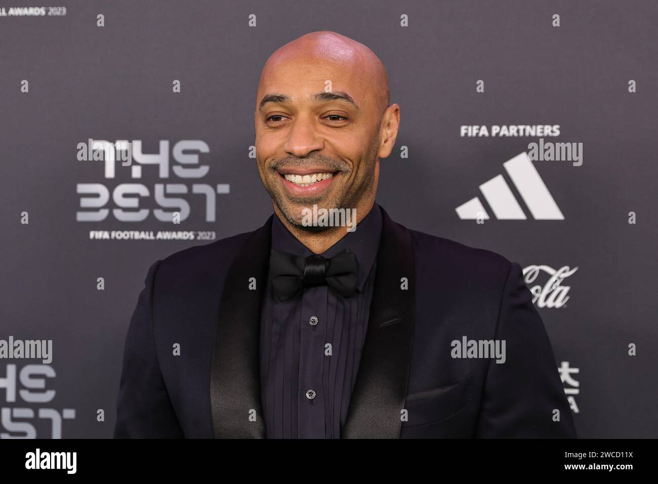 Thierry Henry arrives on the Green Carpet ahead of The Best FIFA ...