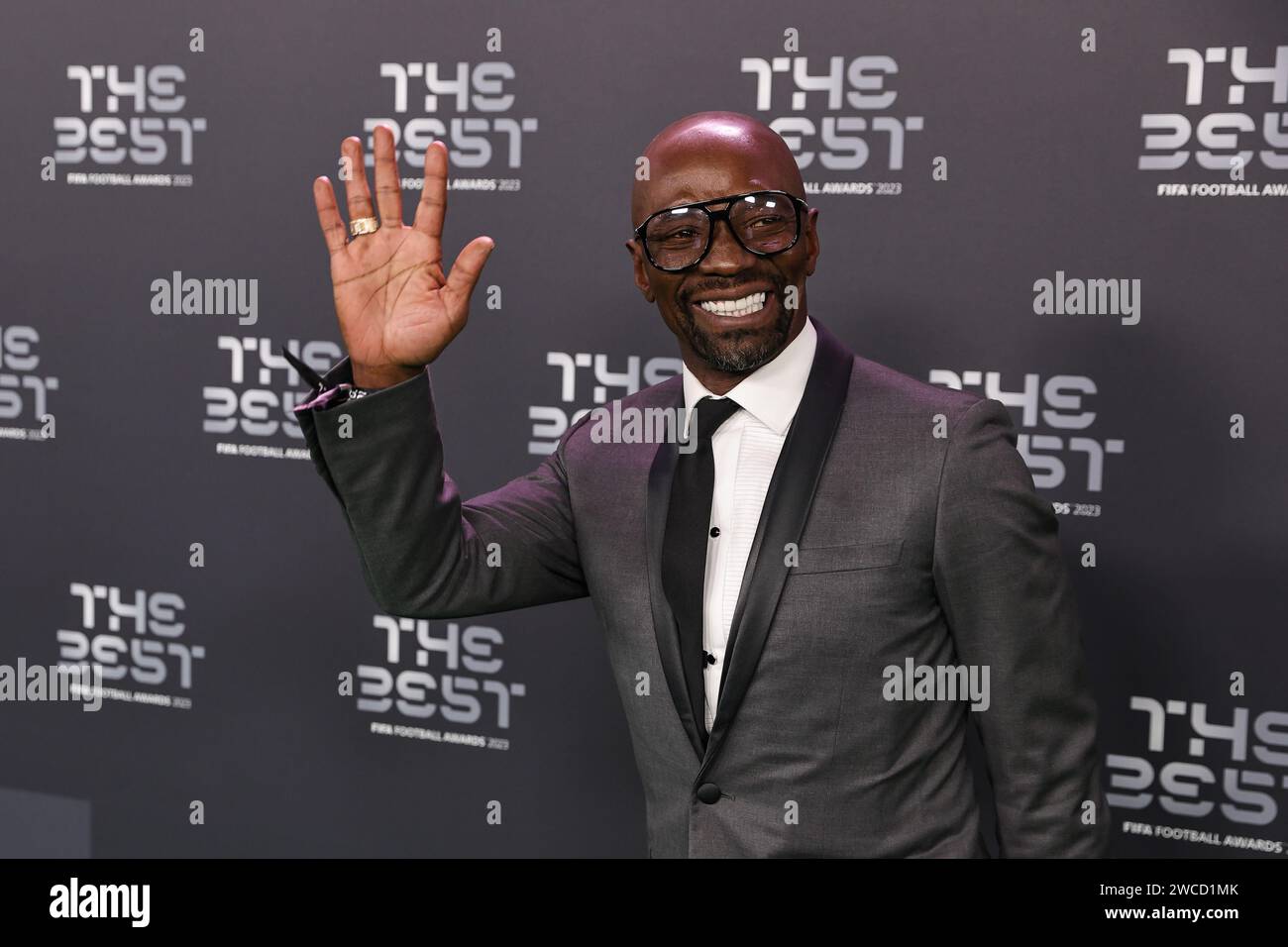 Claude Makélélé arrives on the Green Carpet ahead of The Best FIFA ...