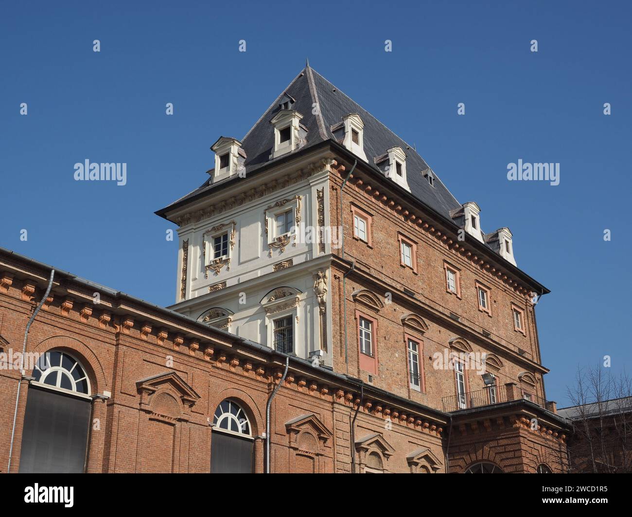 Castello Del Valentino Castle In Turin, Italy Stock Photo - Alamy