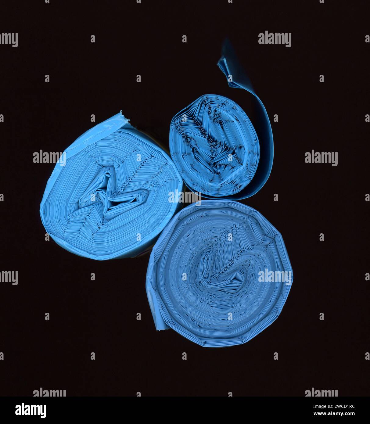 Disposable Plastic Bin Bags For Solid Waste Stock Photo - Alamy