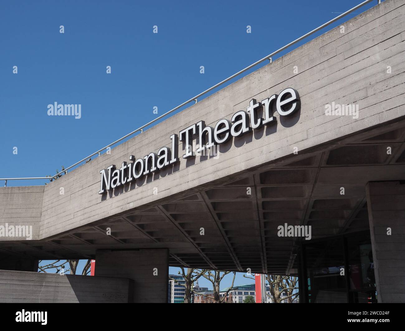LONDON, UK - JUNE 08, 2023: The Royal National Theatre Designed By Sir ...