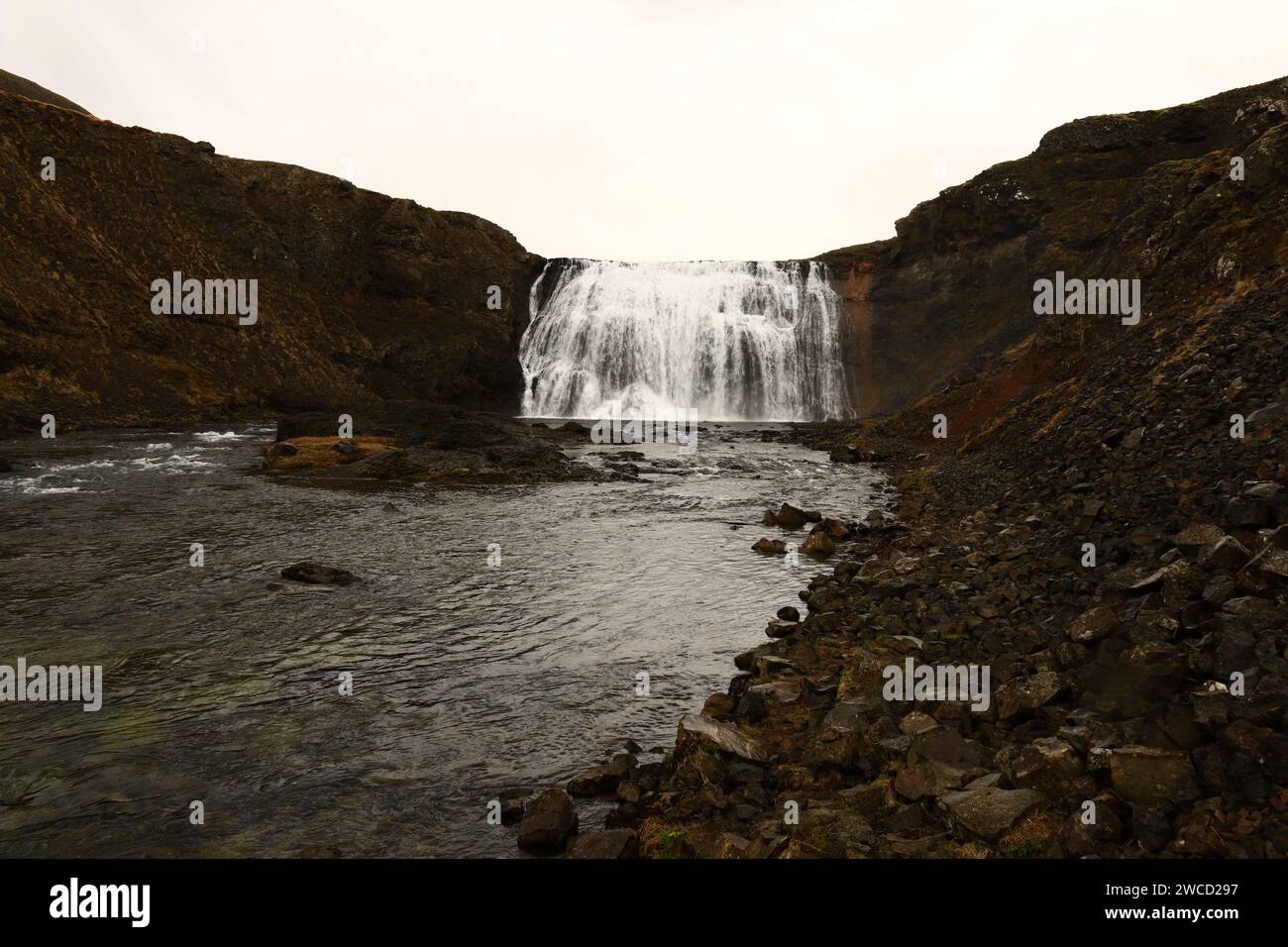 Thorufoss waterfall in iceland hi-res stock photography and images - Alamy