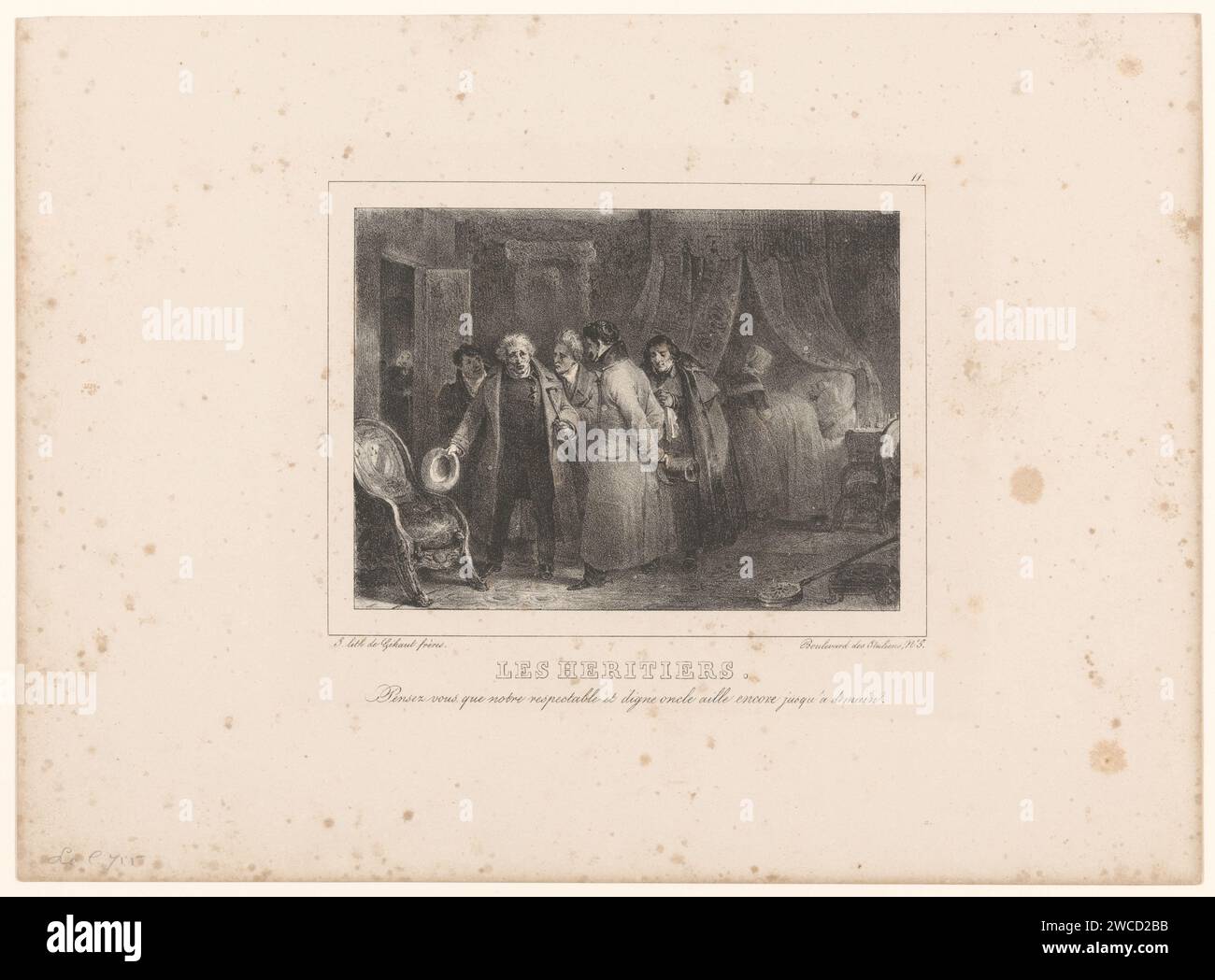 Four heirs of a dying man speak with his doctor, Nicolas Toussaint ...