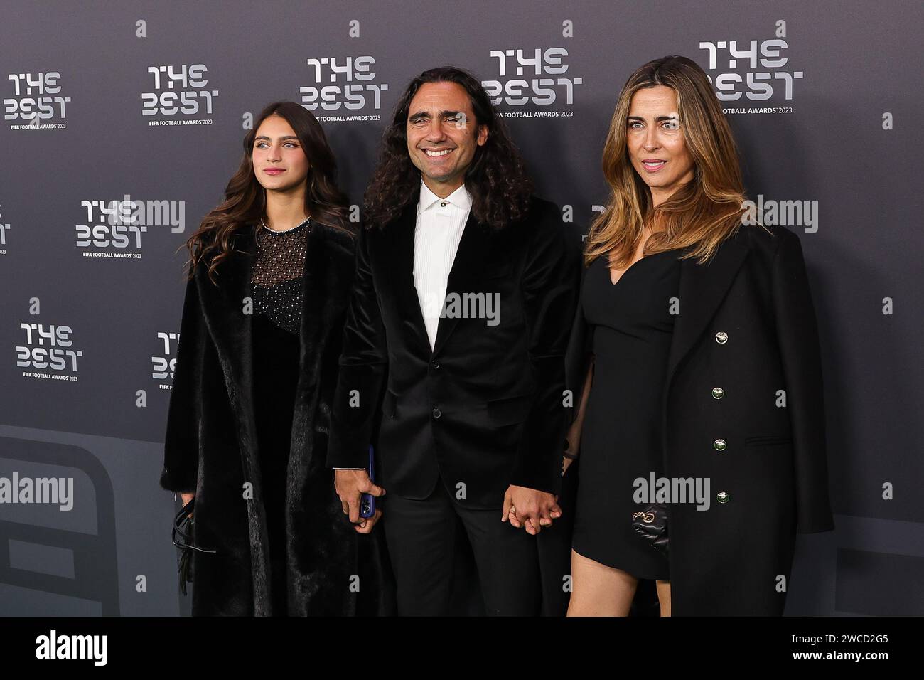 Elisabetta Sorin, Juan Pablo Sorin and Sol Alac arrive on the Green ...