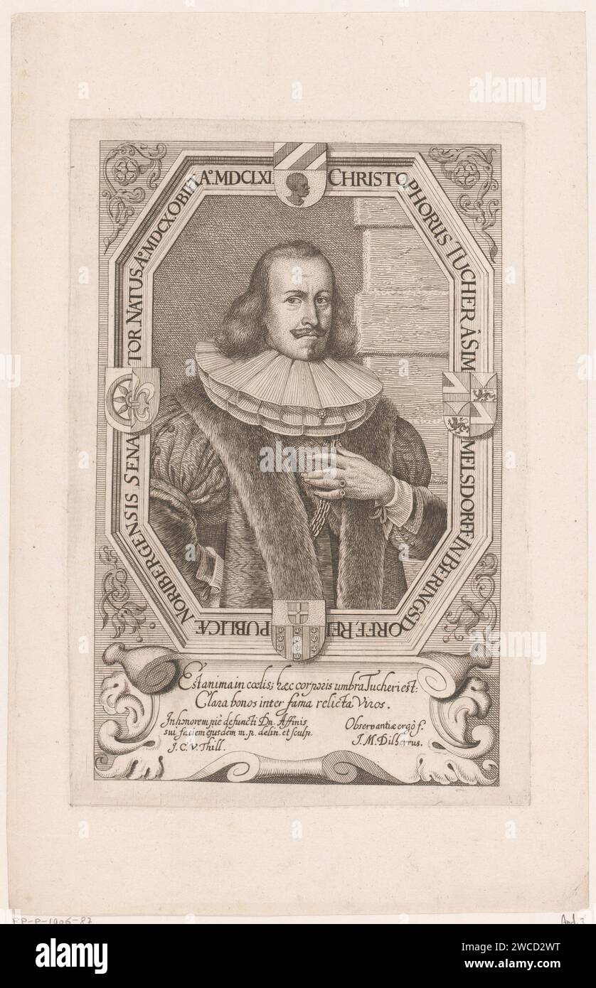 PortraT van Christoph Tucher von Simmelsdorf, Johann Carl von Thill ...