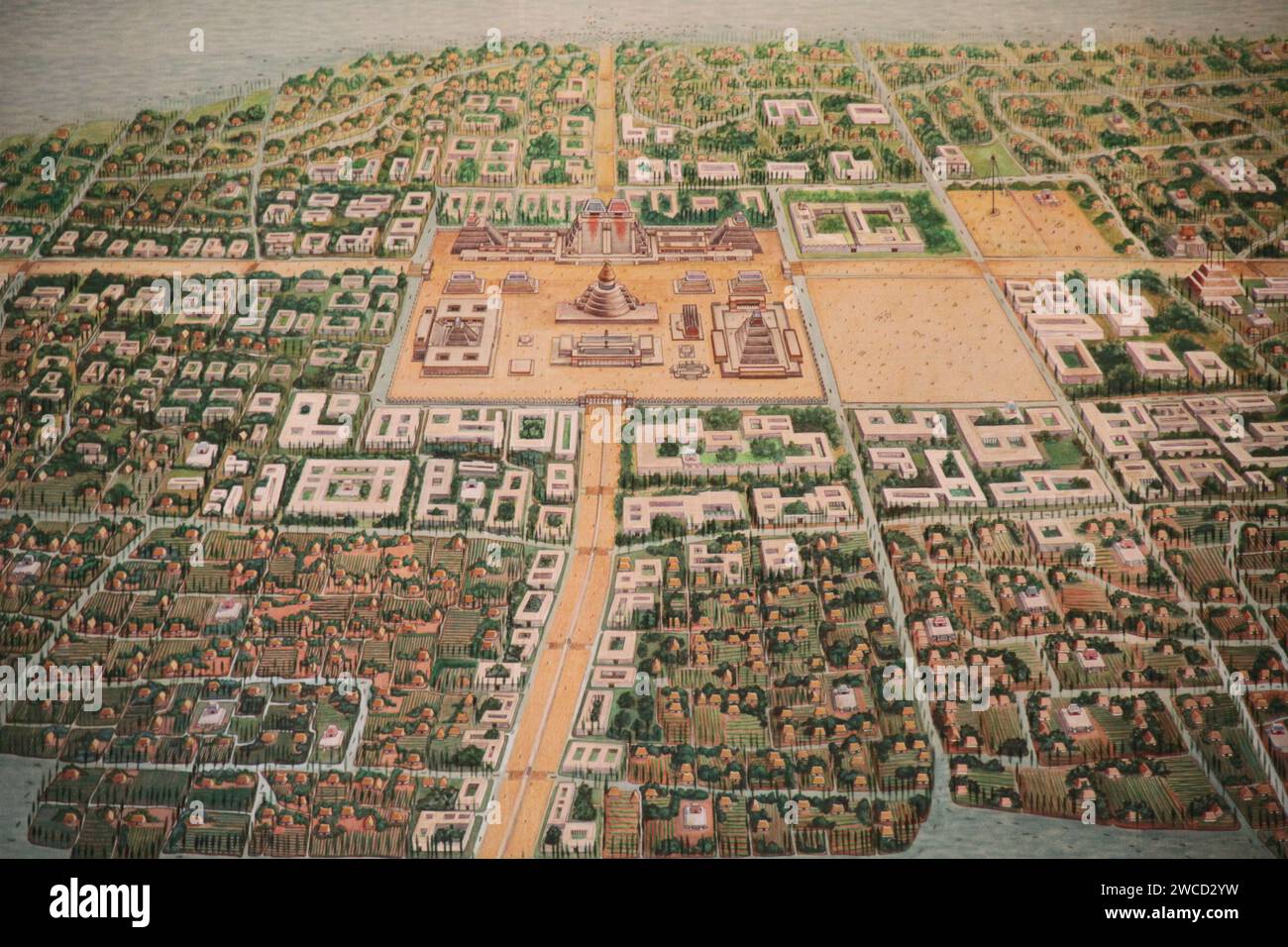 Aztec lake texcoco hi-res stock photography and images - Alamy