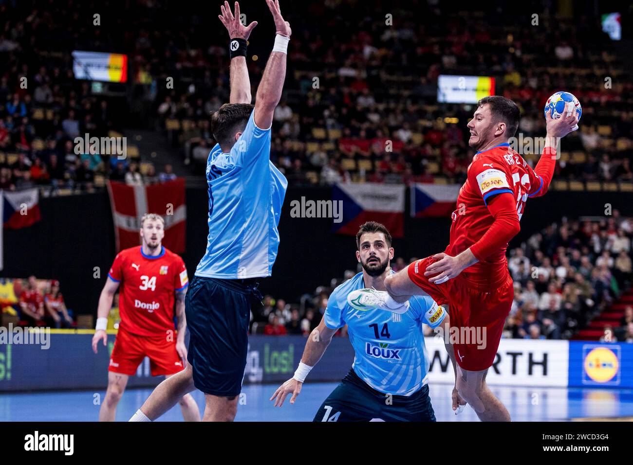 Nikolaos Liapis (Griechenland, #8), Vojtech Patzel (Tschechien, #32) im ...