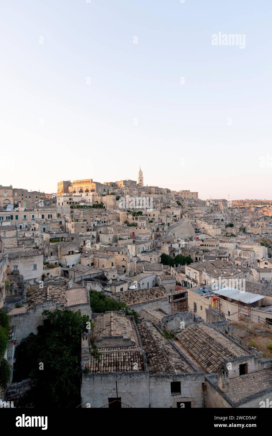 Close-up shots capturing the details of Matera, an Italian city ...