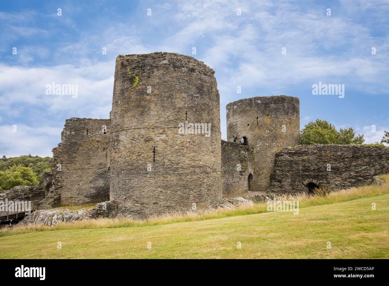 Cilgerran Castle ruin, Pembrokeshire, Wales, UK Stock Photo - Alamy