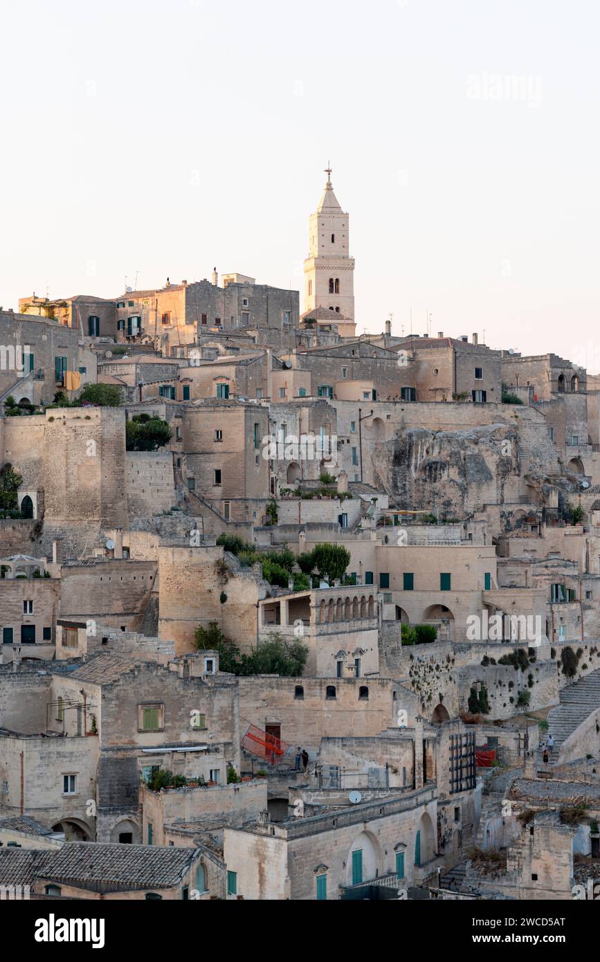 Close-up shots capturing the details of Matera, an Italian city ...